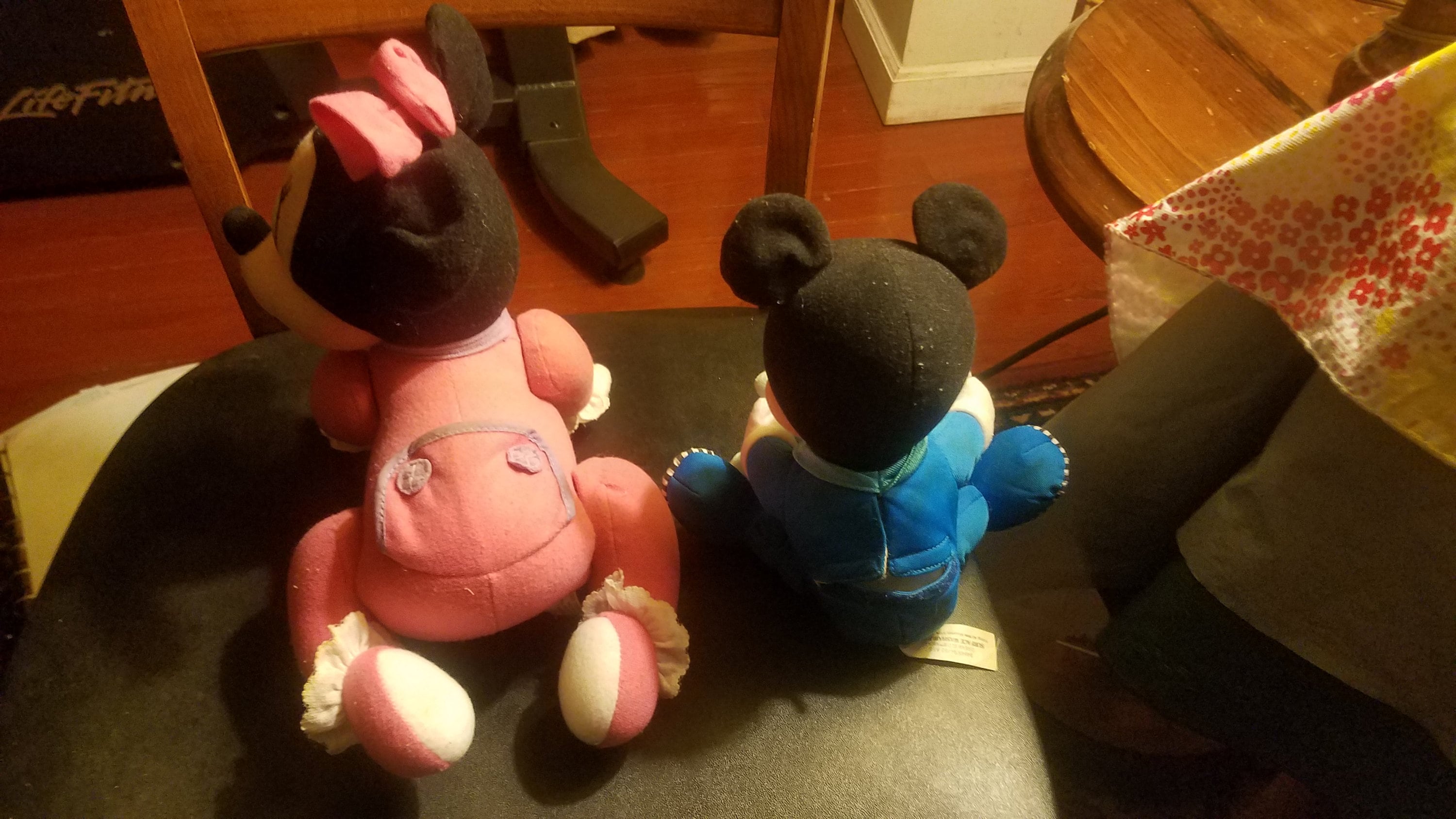 1995 Mattel Disney Crawling Minnie Mouse and 2001 Fisher Price Dream ...