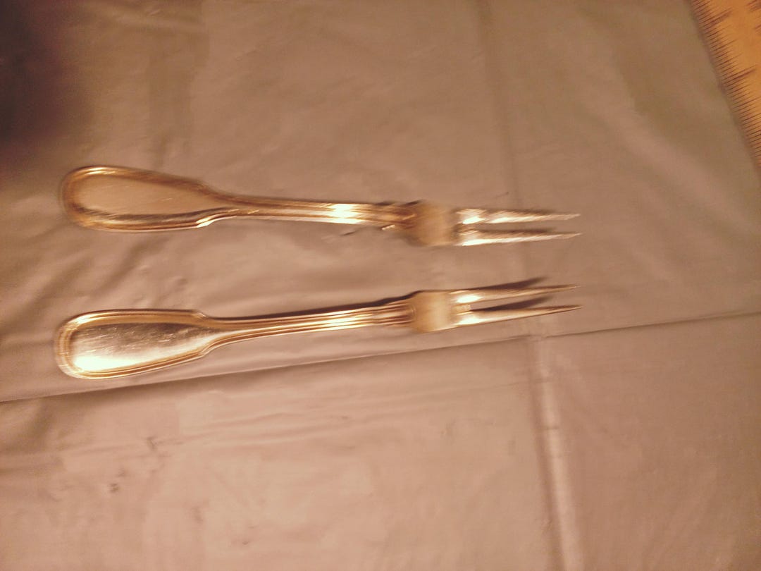 2pc Vintage Japan Cocktail Forks, 2 Prong Forks - Etsy