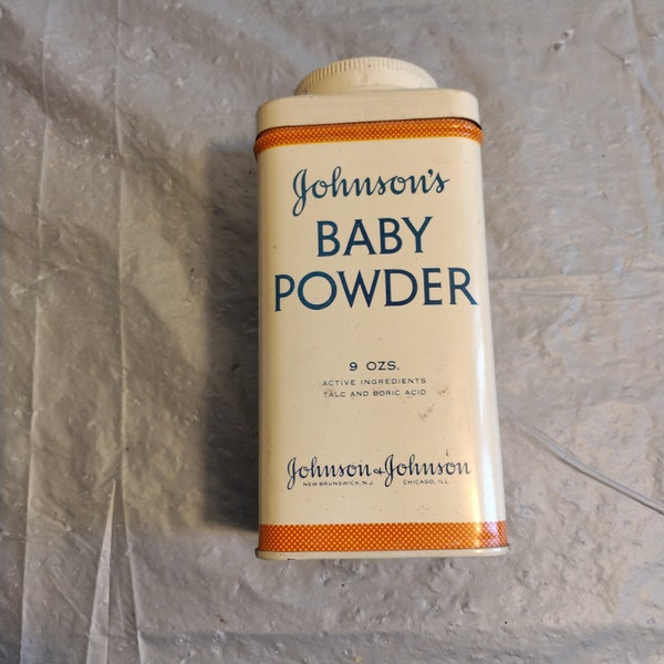 Baby Powder Tin - Etsy