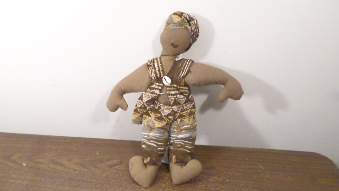 Vintage Handmade African American Rag Doll 18 Black - Etsy