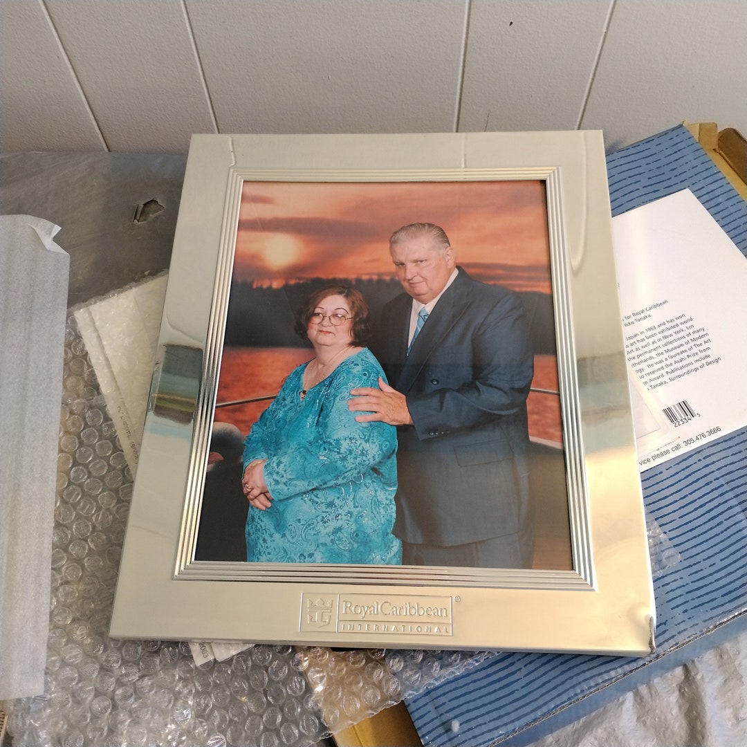 Vintage Royal Caribbean Picture Frame With Photo - Etsy