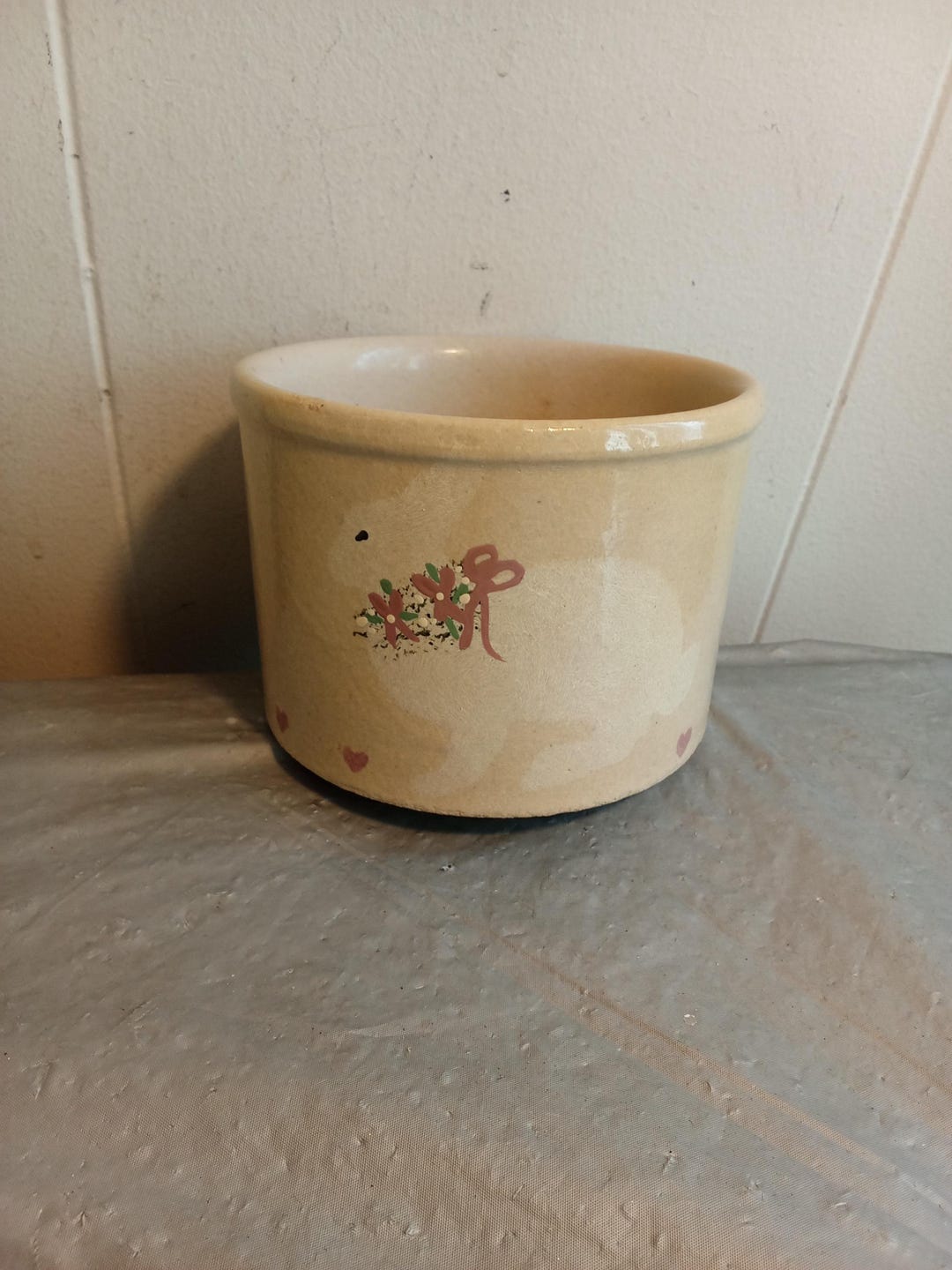 Robinson Ransbottom Rabbit Crock With Hearts - Etsy