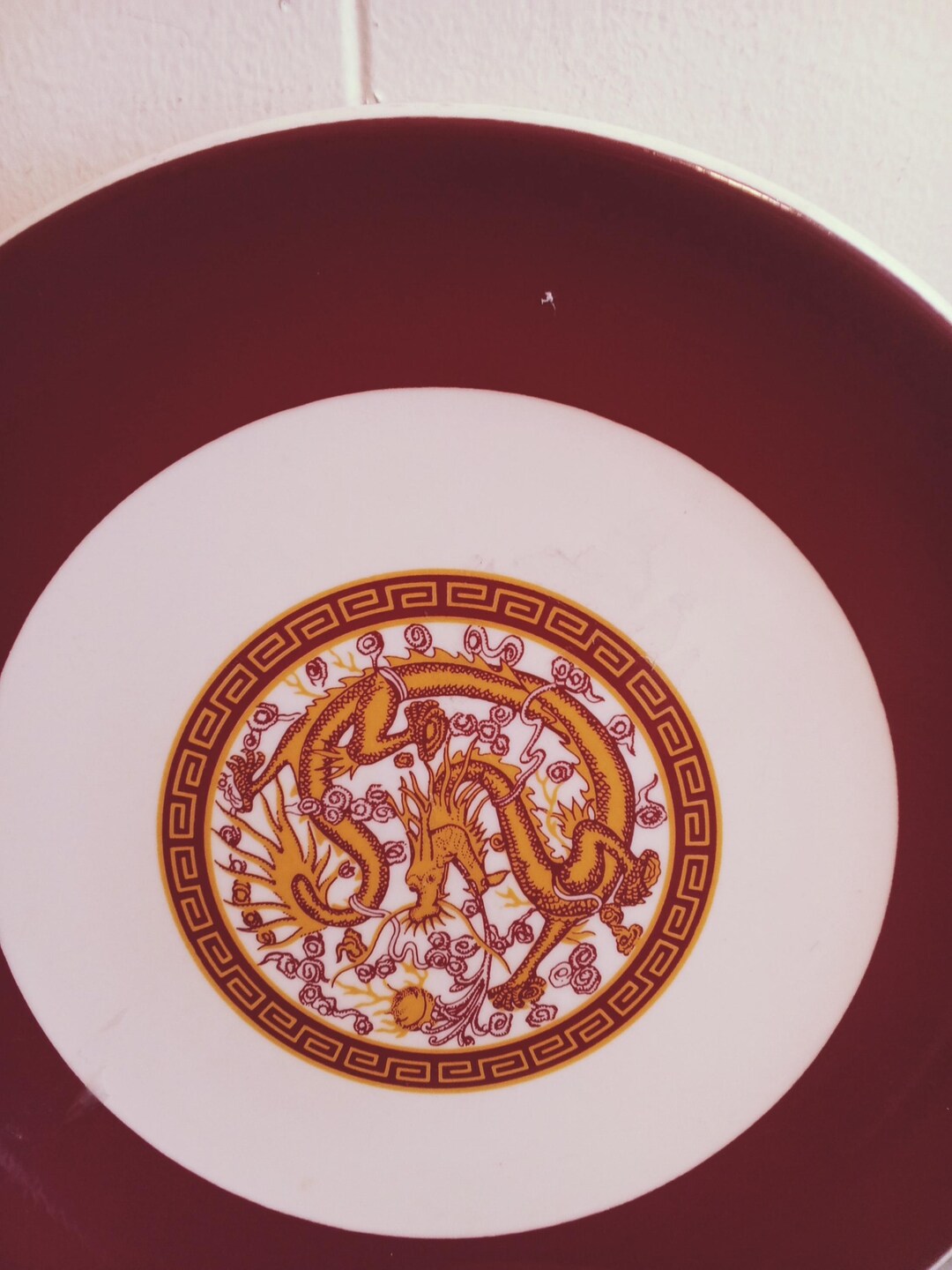 Union Made Jackson Dragon Plates, Restaurant Ware Dragon Plates - Etsy