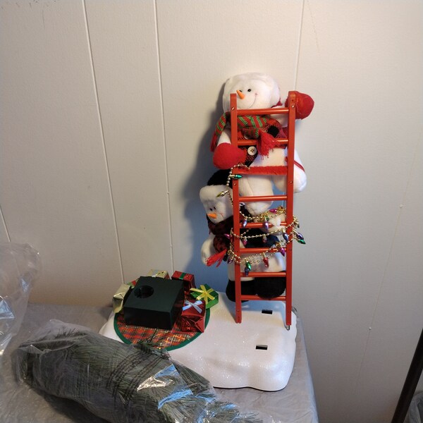 Fiber Optic Snowman - Etsy