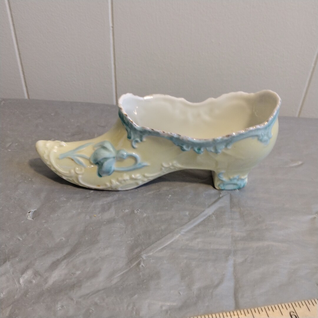 Vintage Porcelain Shoe, Decorative Shoe - Etsy