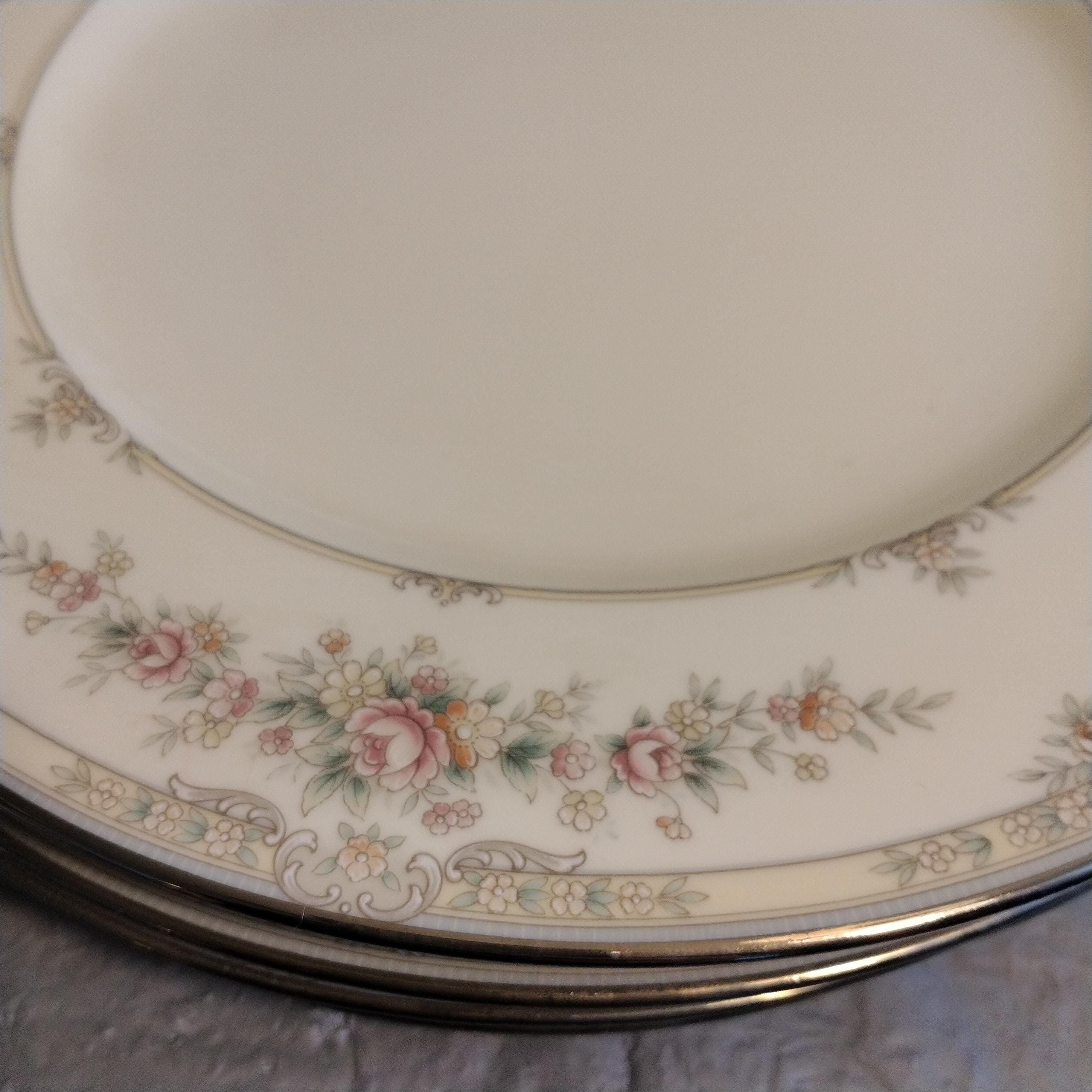 30 Pc Noritake Japan Floral Dinner Plates Shenandoah 9729, Noritake ...