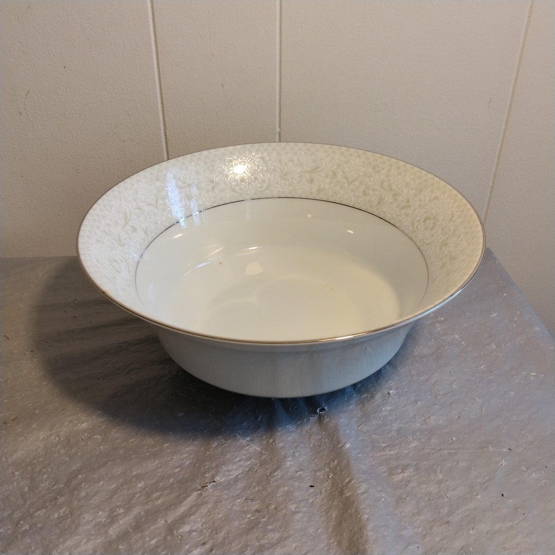 Vintage Japan Sango China Antique Lace Vegetable Serving Bowl, White ...