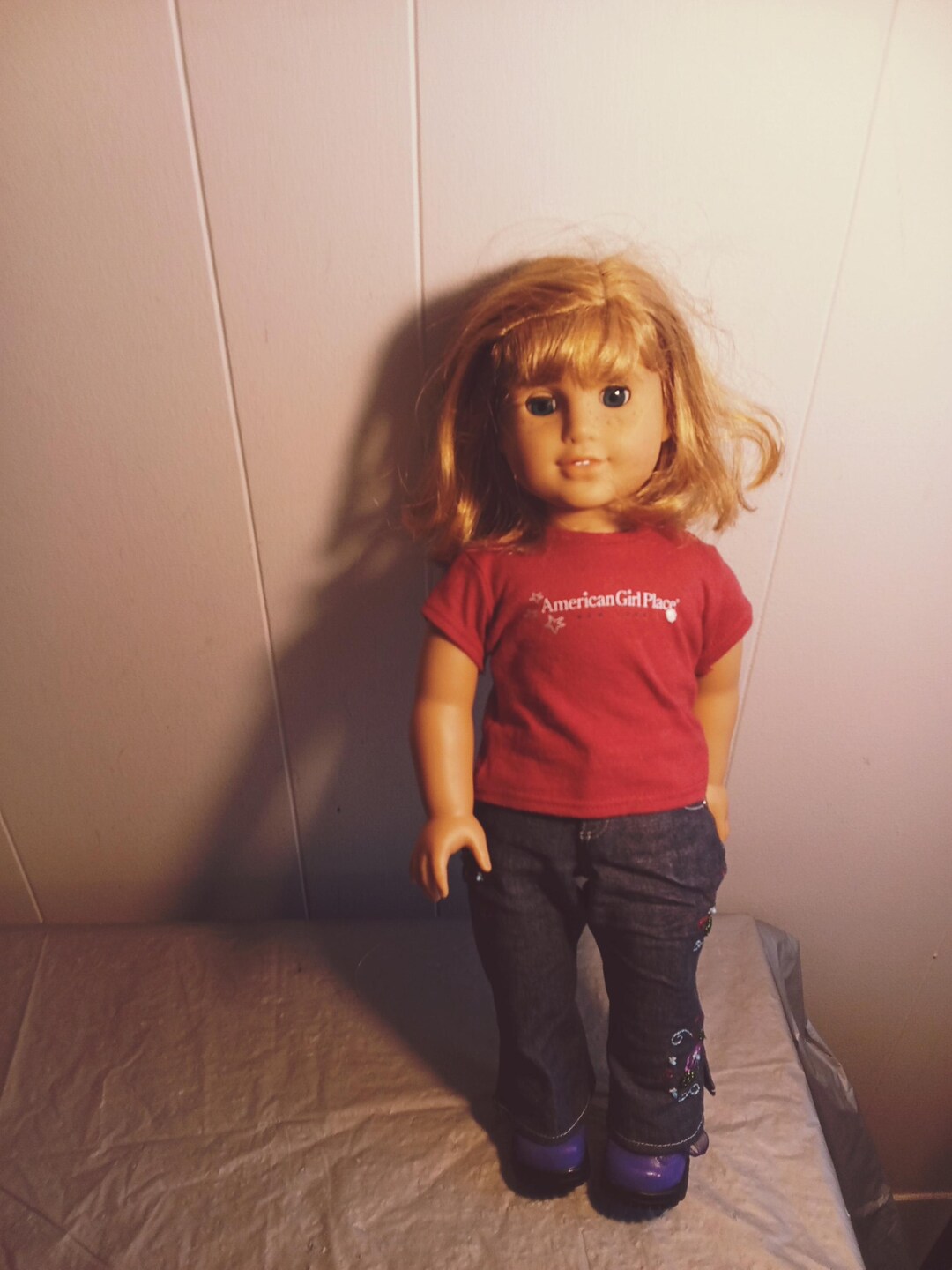 2008 American Girl Doll PA-11392 (HK) Kitt Kittredge Blond Hair, Blue ...
