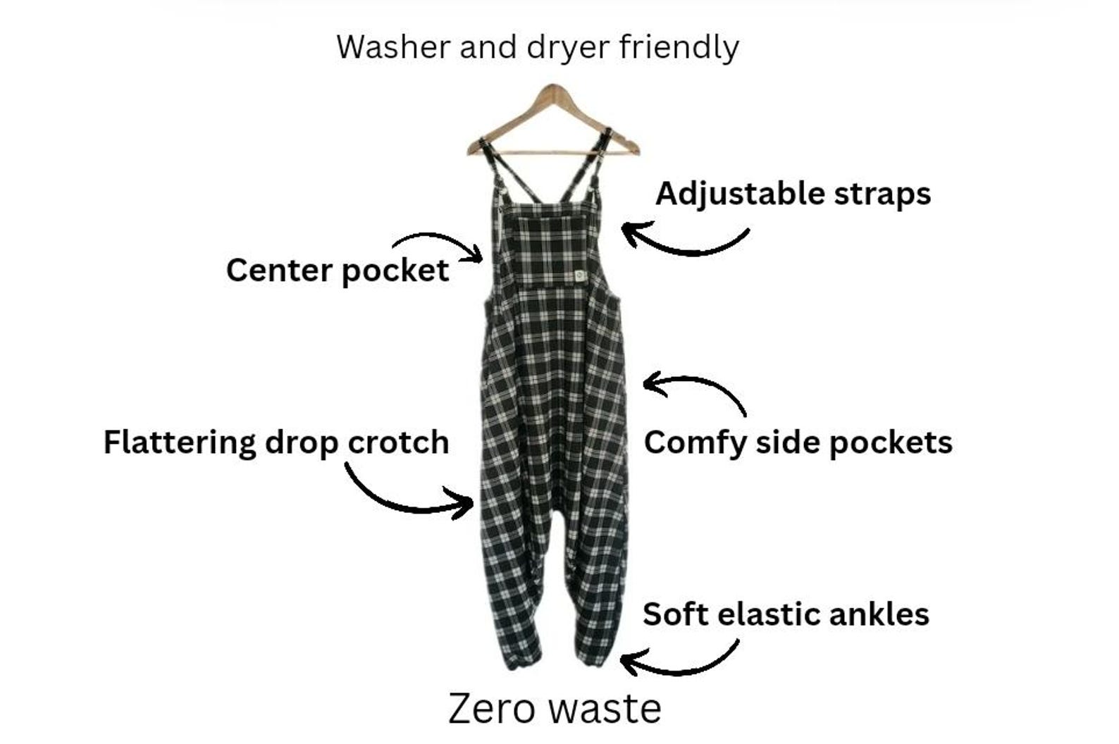 Maternity Jumper Overall Zero Waste Pregnantonesie Overall Active Sport ...