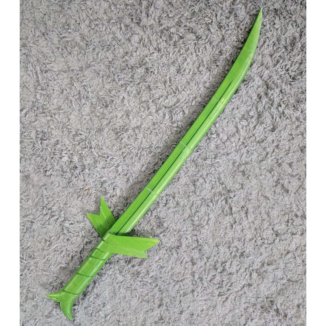 Finn's Grass Blade Sword From Adventure Time / Adventure Time Cosplay / Adventure Time Cosplay ...