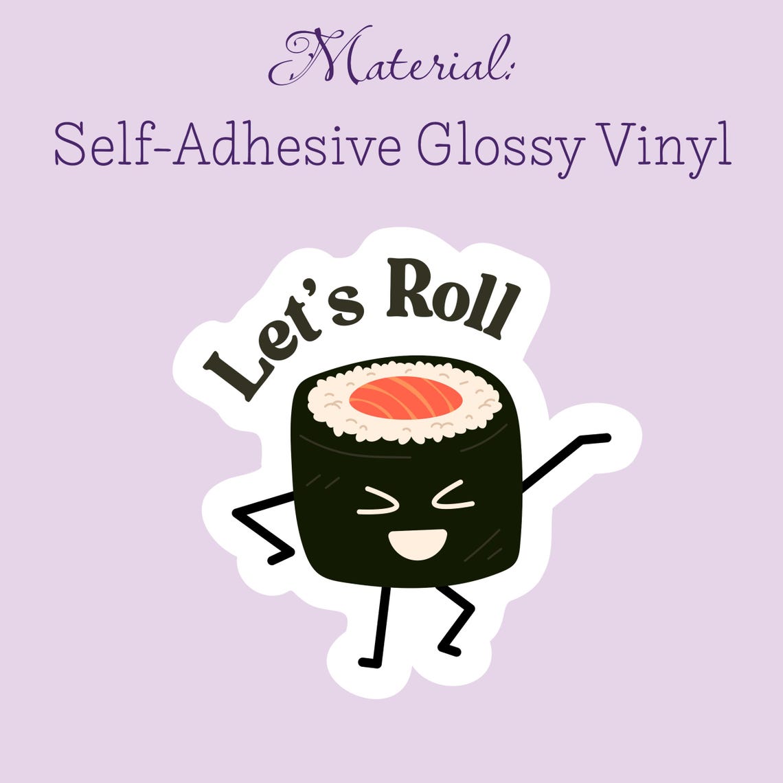Waterproof Glossy Vinyl Die Cut Sticker | Motivational Pun Decor | Gift ...