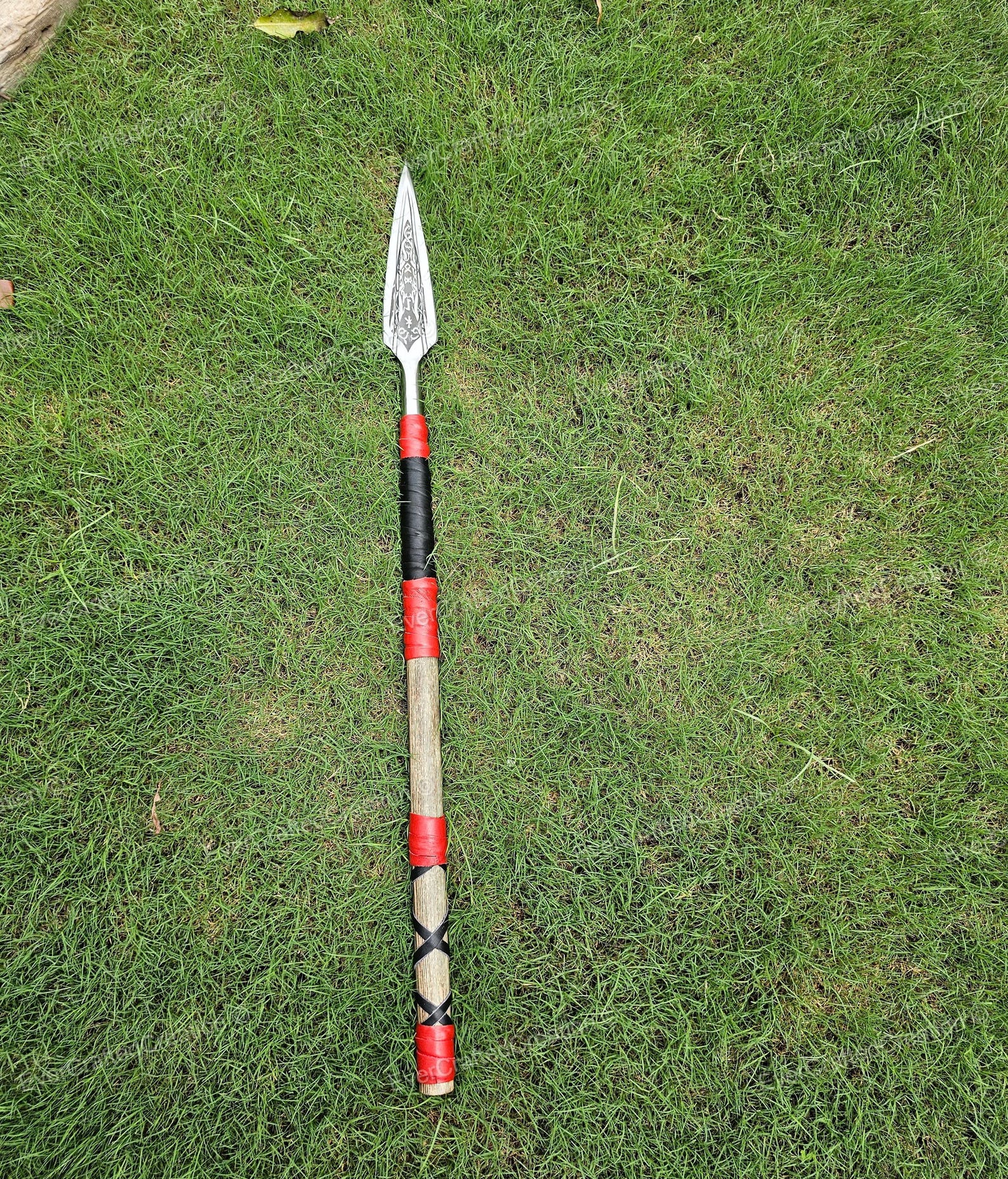 Hand Engraved Viking Spear: Odin's Gungnir With Norse Runes - Etsy