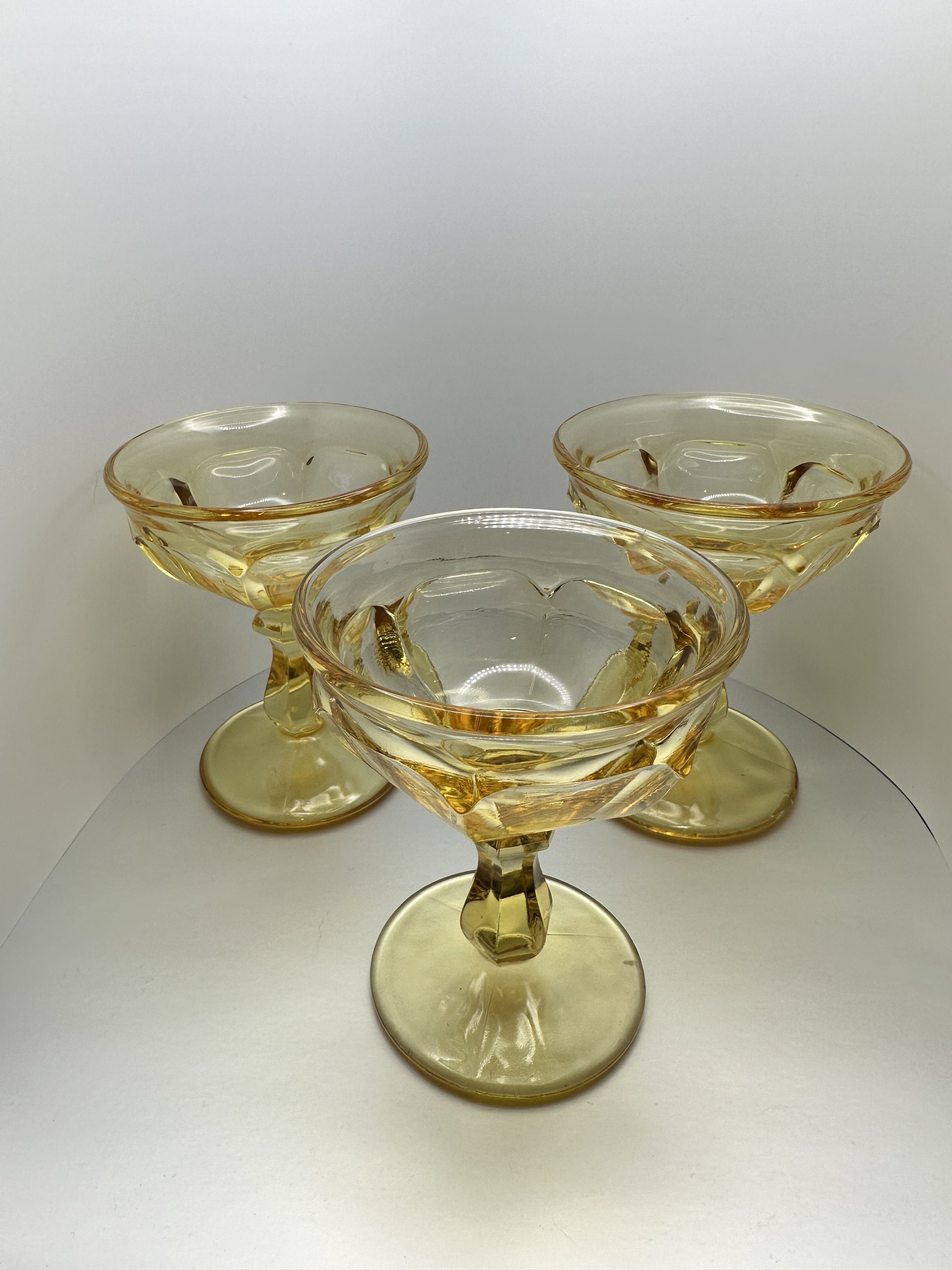 Old Williamsburg Imperial Glassware 6 Oz Sherbet Compote Dish Glass - Etsy