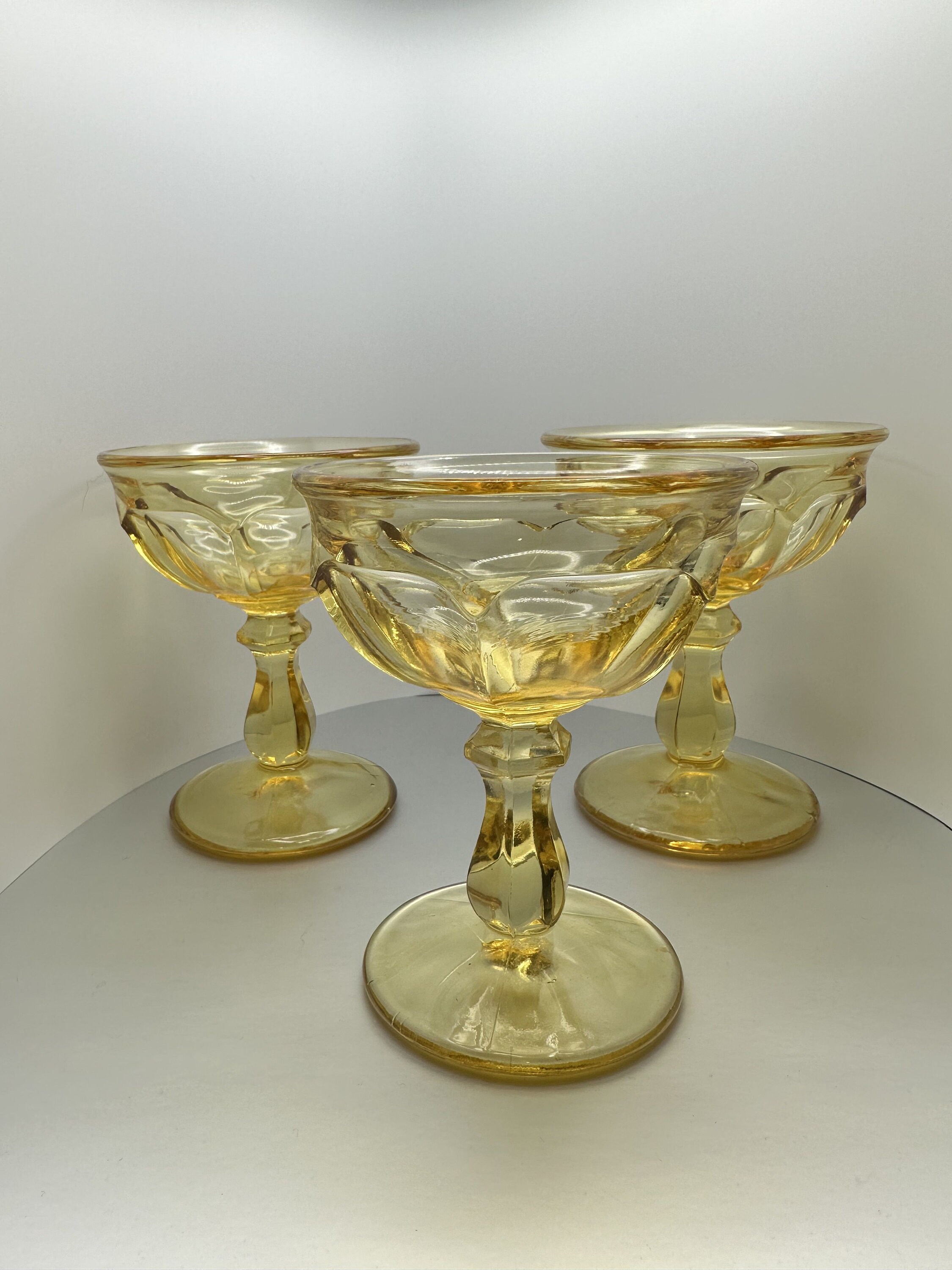 Old Williamsburg Imperial Glassware 6 Oz Sherbet Compote Dish Glass - Etsy