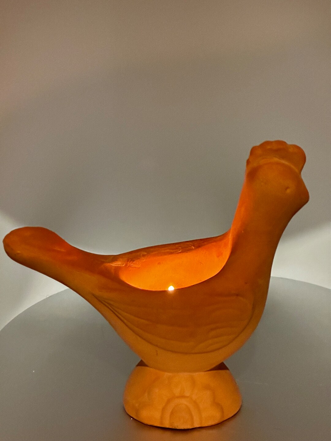 Avon Terra Cotta Collectible Chicken 1976 Candle Holder - Etsy