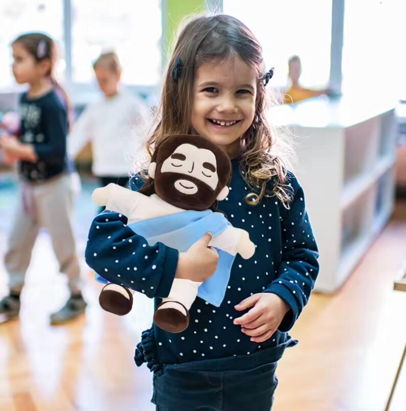 Jesus Cuddle Buddy, Jesus Plush Toy, Little Blessing Plush, Jesus ...