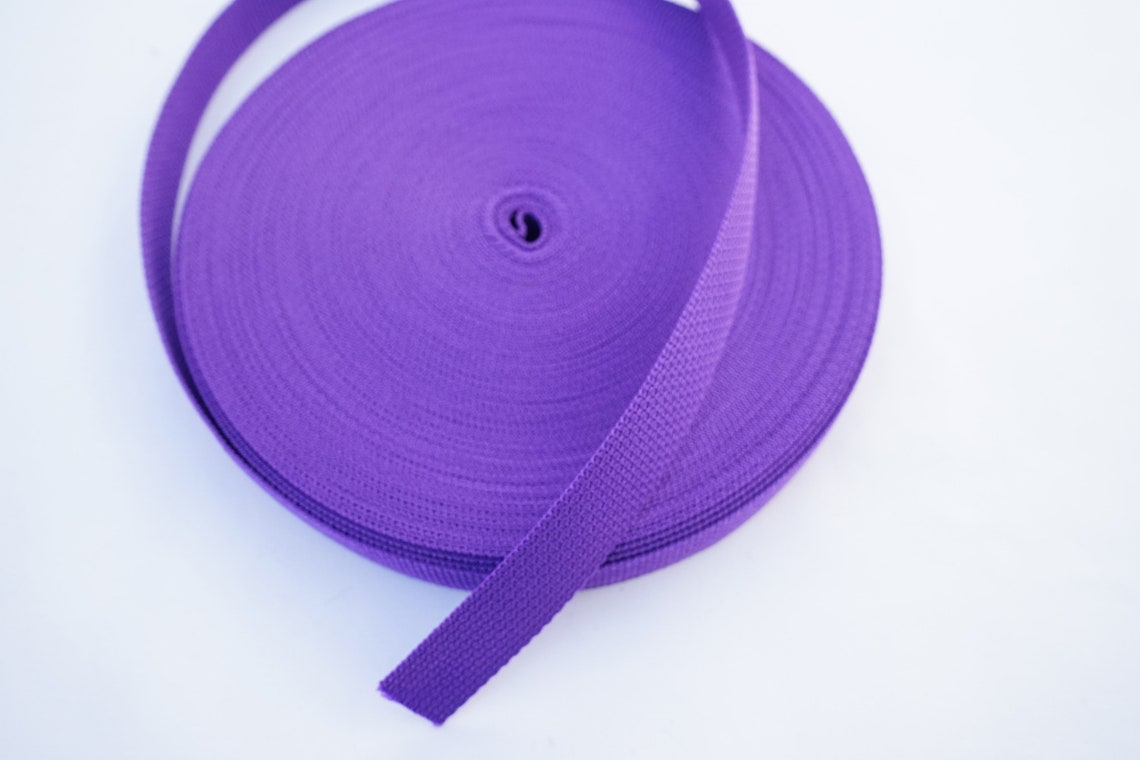 Purple Polypropylene Webbing 1 Inch Polypro Webbing Purple - Etsy Canada