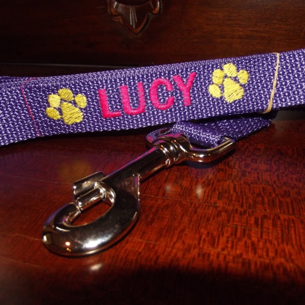 Custom Dog Leash - Etsy