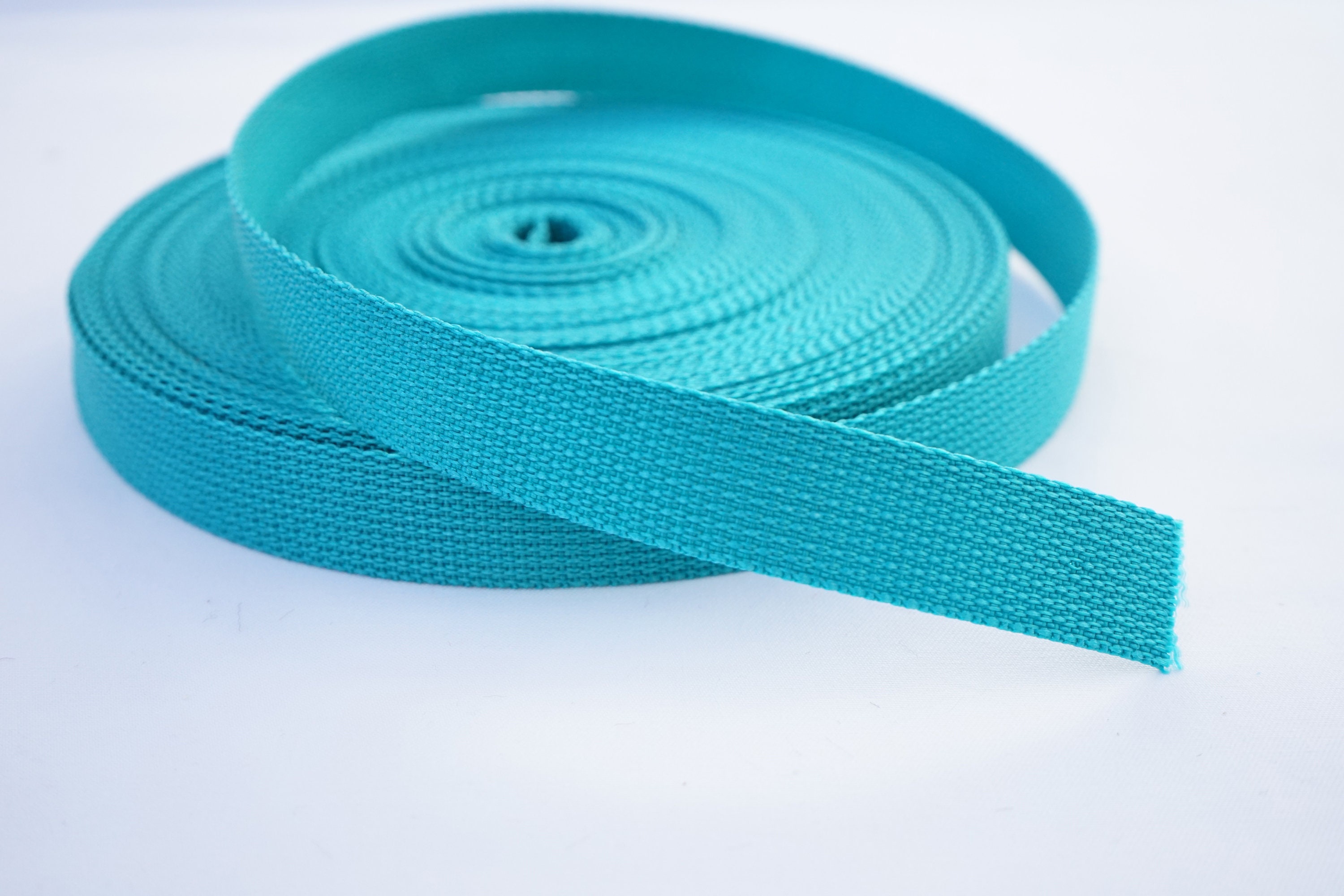 Teal Webbing Polypropylene 1 Inch Polypro Webbing Teal | Etsy