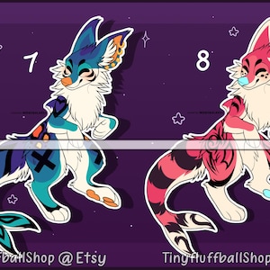Manokit Fursona Anthro Chibi Character Design Furry Adopt Adoptable Oc ...