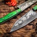 Greenleaf Blade Set — 2-piece Kitchen Knife Set With Leaf Engraved ...