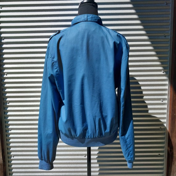 80s blue bomber jacket - Gem