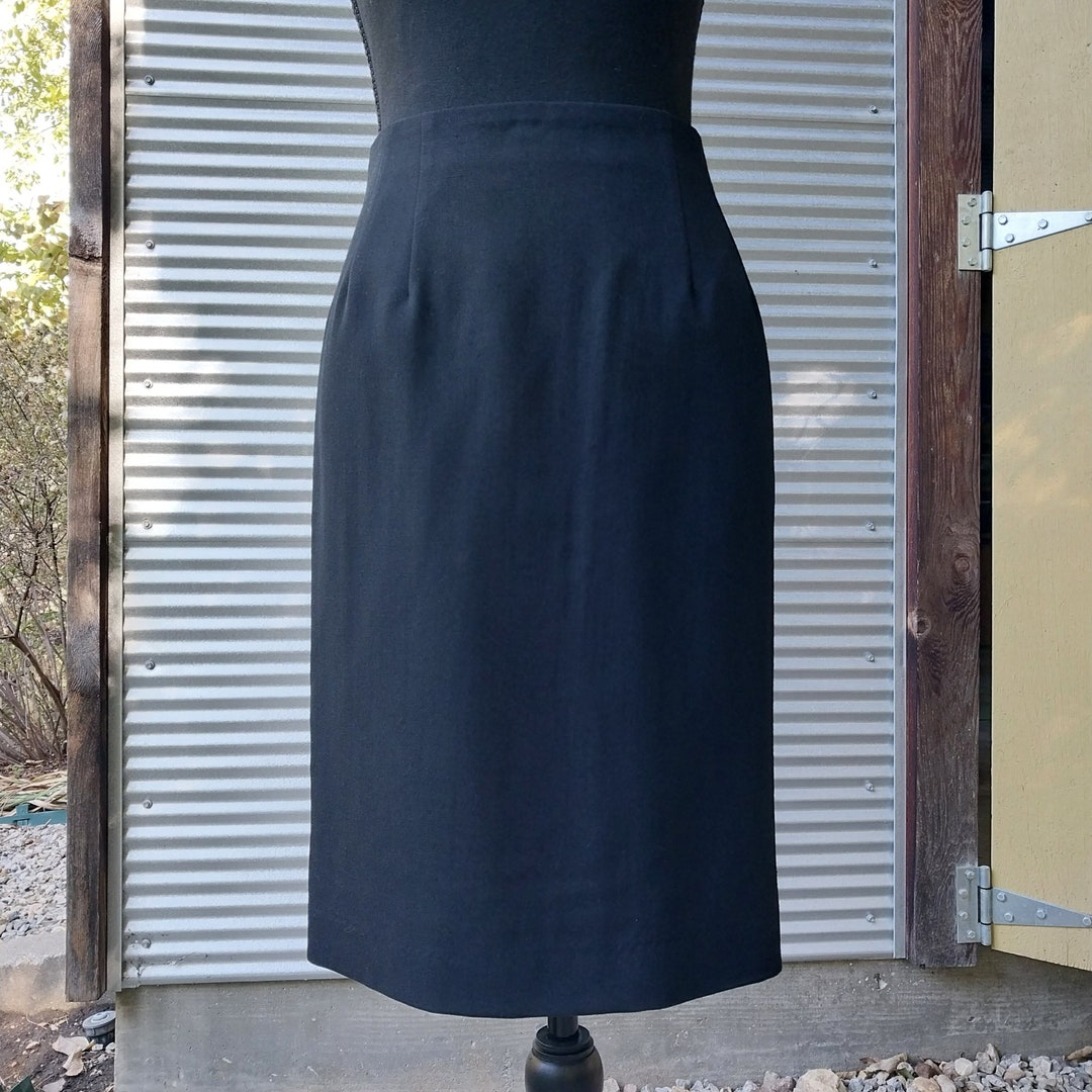 Y2K Austin Reed Worsted Wool Skirt 10 Petite - Etsy
