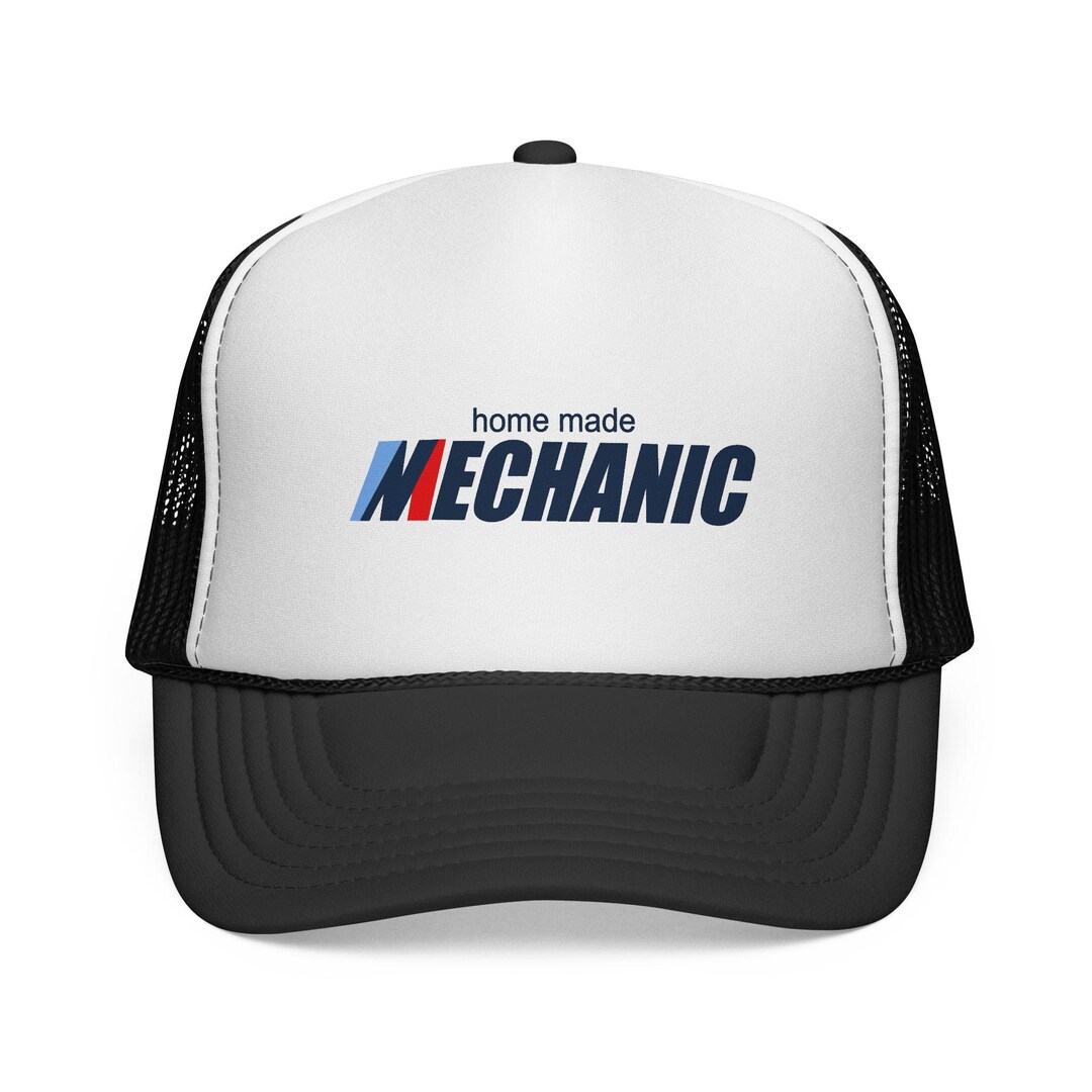 Home Made Mechanic Funny Car Hat Trucker Cap | Vintage Racing Logo - Etsy