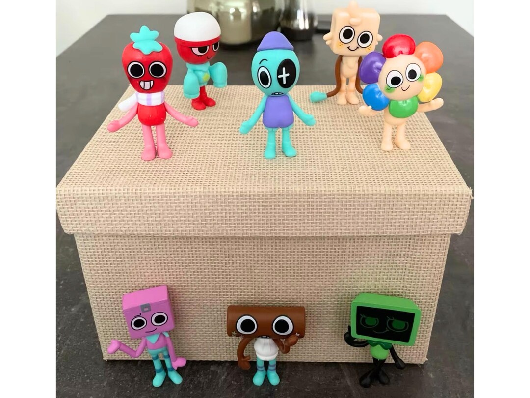 Dandy World Figures Gift, Dandys World Collection, Horror Game Figure ...