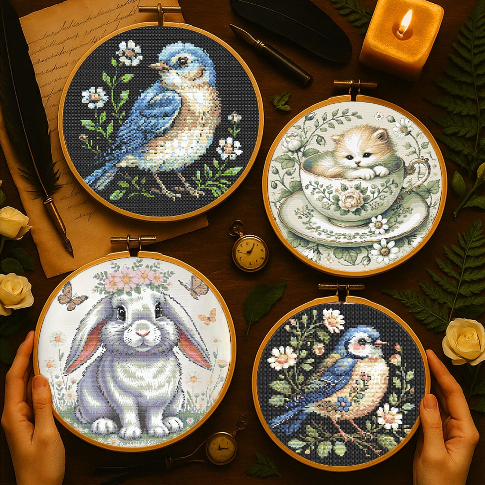 Animal Mega Bundle 100+ Ultimate Cross Stitch Patterns Access Lifetime ...