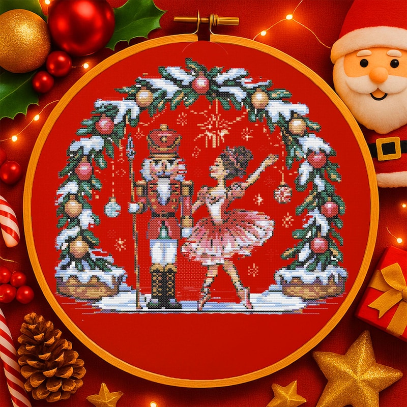 Nutcracker Cross Stitch - Etsy