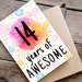 PRINTABLE 14th Birthday Card Birthday Card Printable Instant Download ...