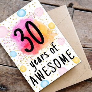 PRINTABLE 25th Birthday Card Birthday Card Printable Instant Download ...