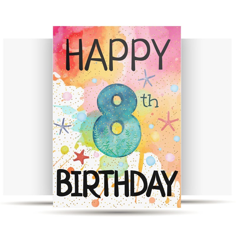 8th Birthday - Etsy
