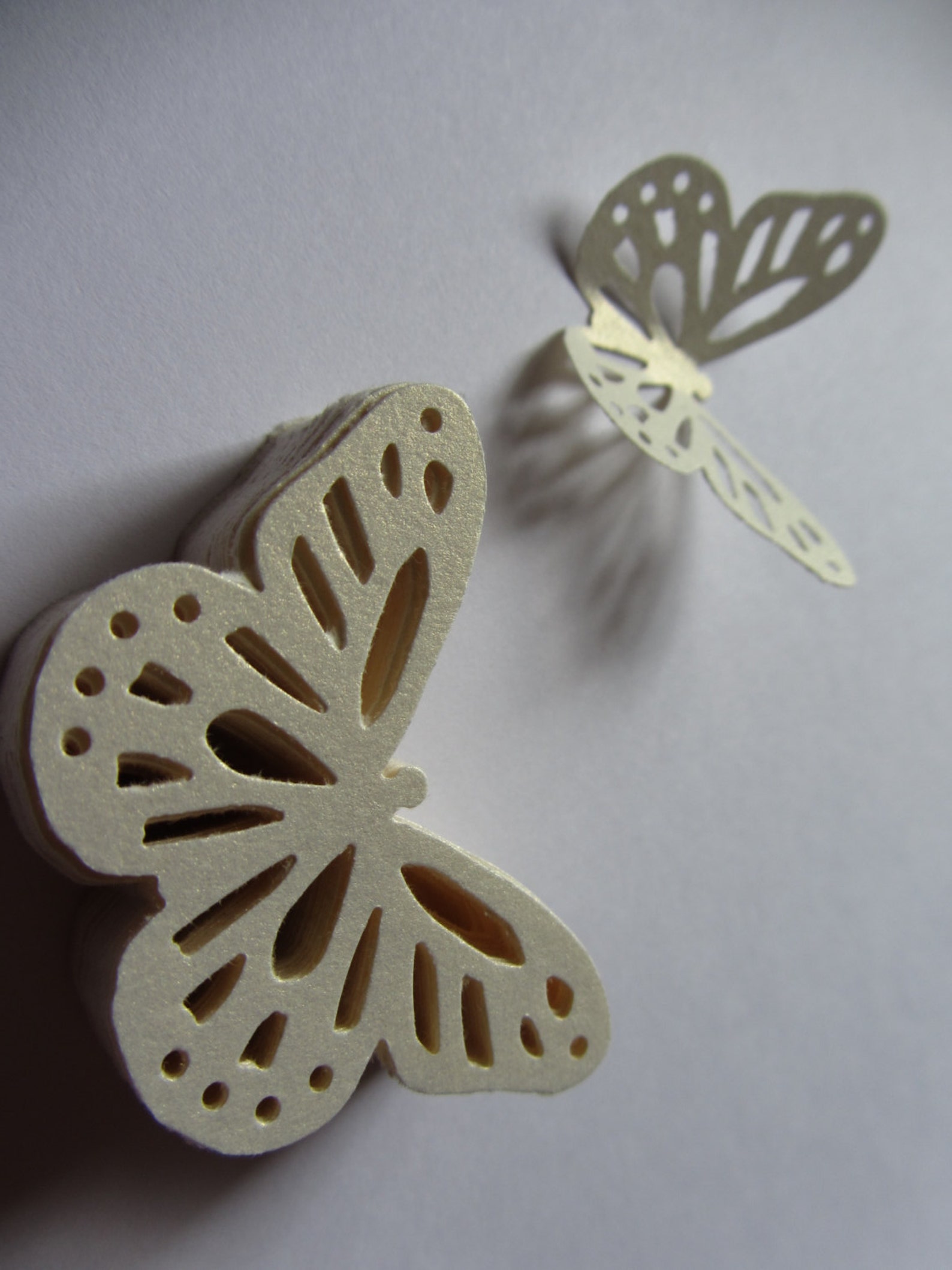 Paper butterflies 50 die cut butterflies die cuts wedding | Etsy
