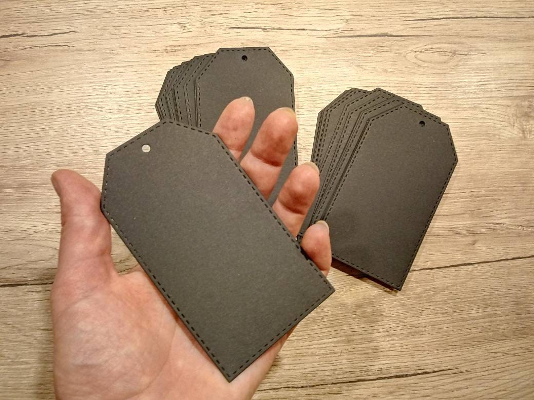 Gigantic Black Tags Giant Tags Large Tags Black Wedding Tags - Etsy UK