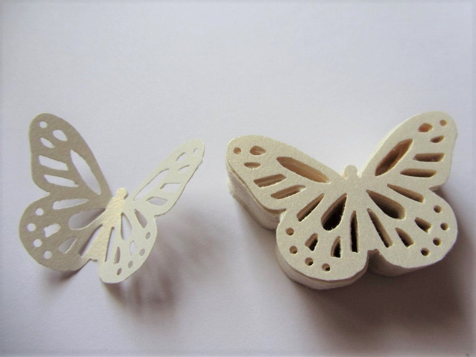 Paper Butterflies 50 Die Cut Butterflies Die Cuts Wedding - Etsy