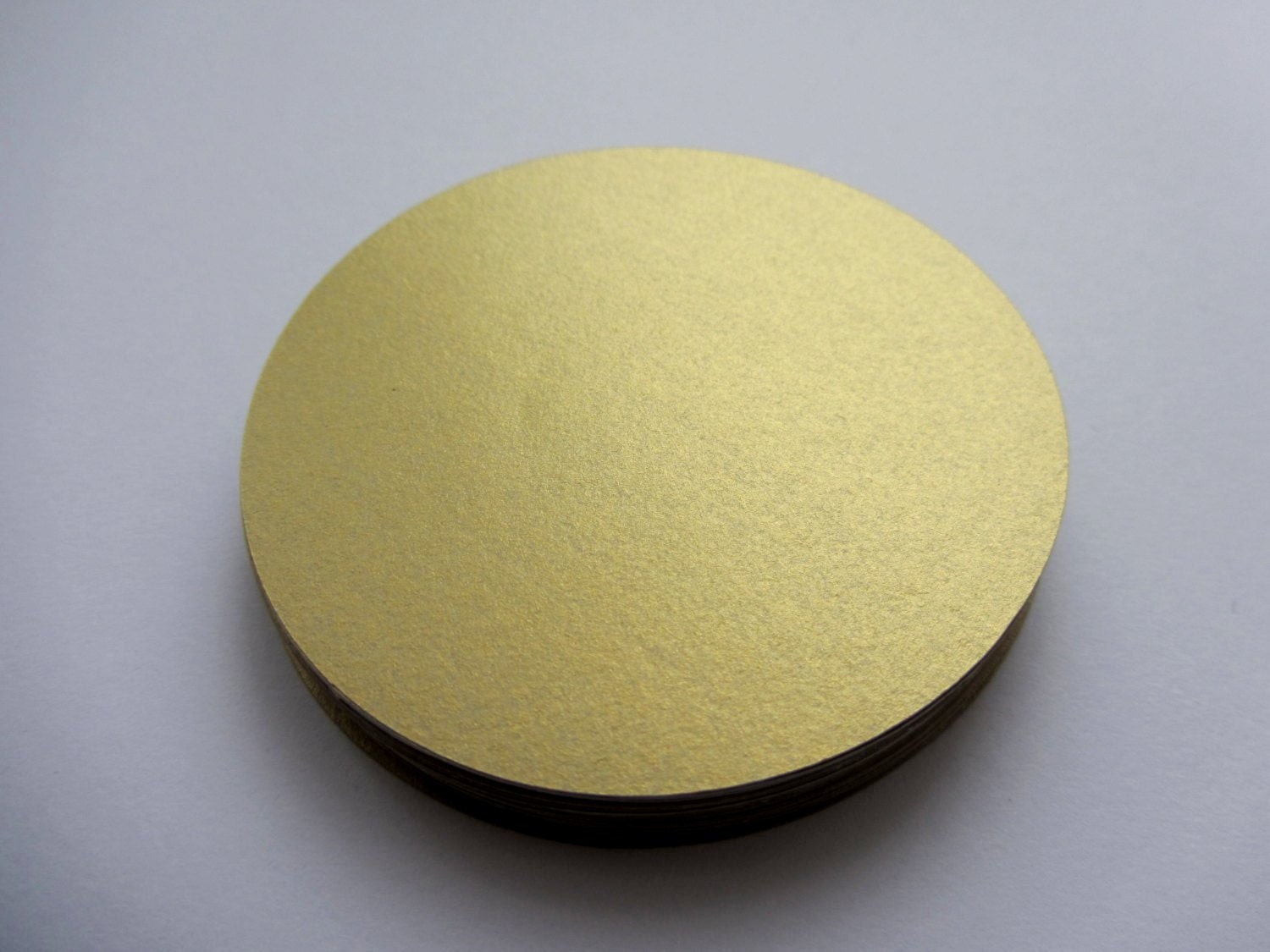 Gold Paper Circles Wedding Decorations Large Die Cut Circles - Etsy
