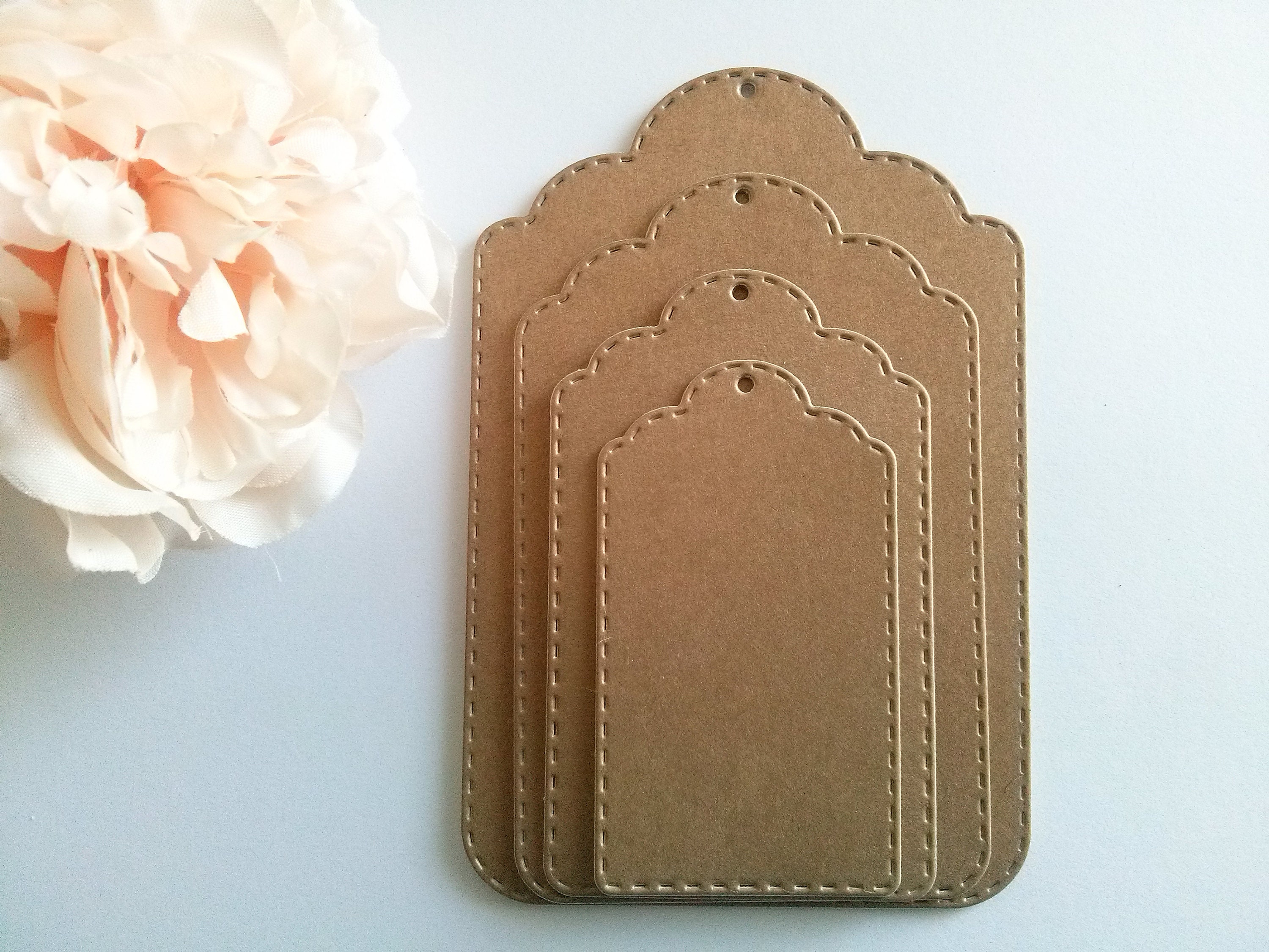 Etiquetas de papel etiquetas de papel grandes etiquetas extra - Etsy España