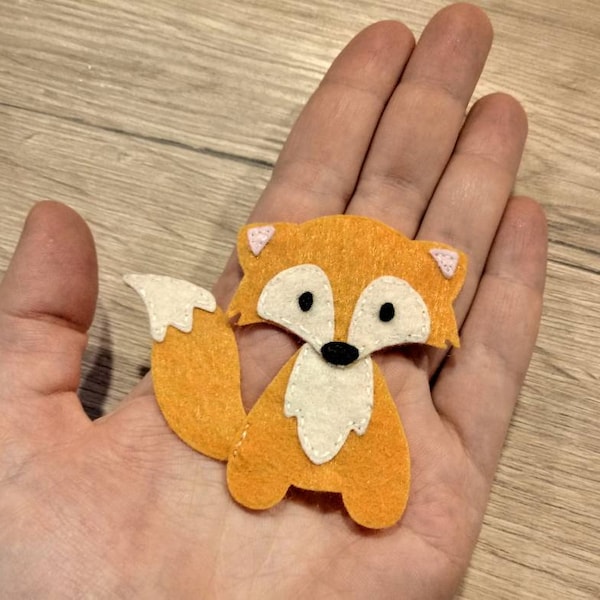 Felt Fox - Etsy