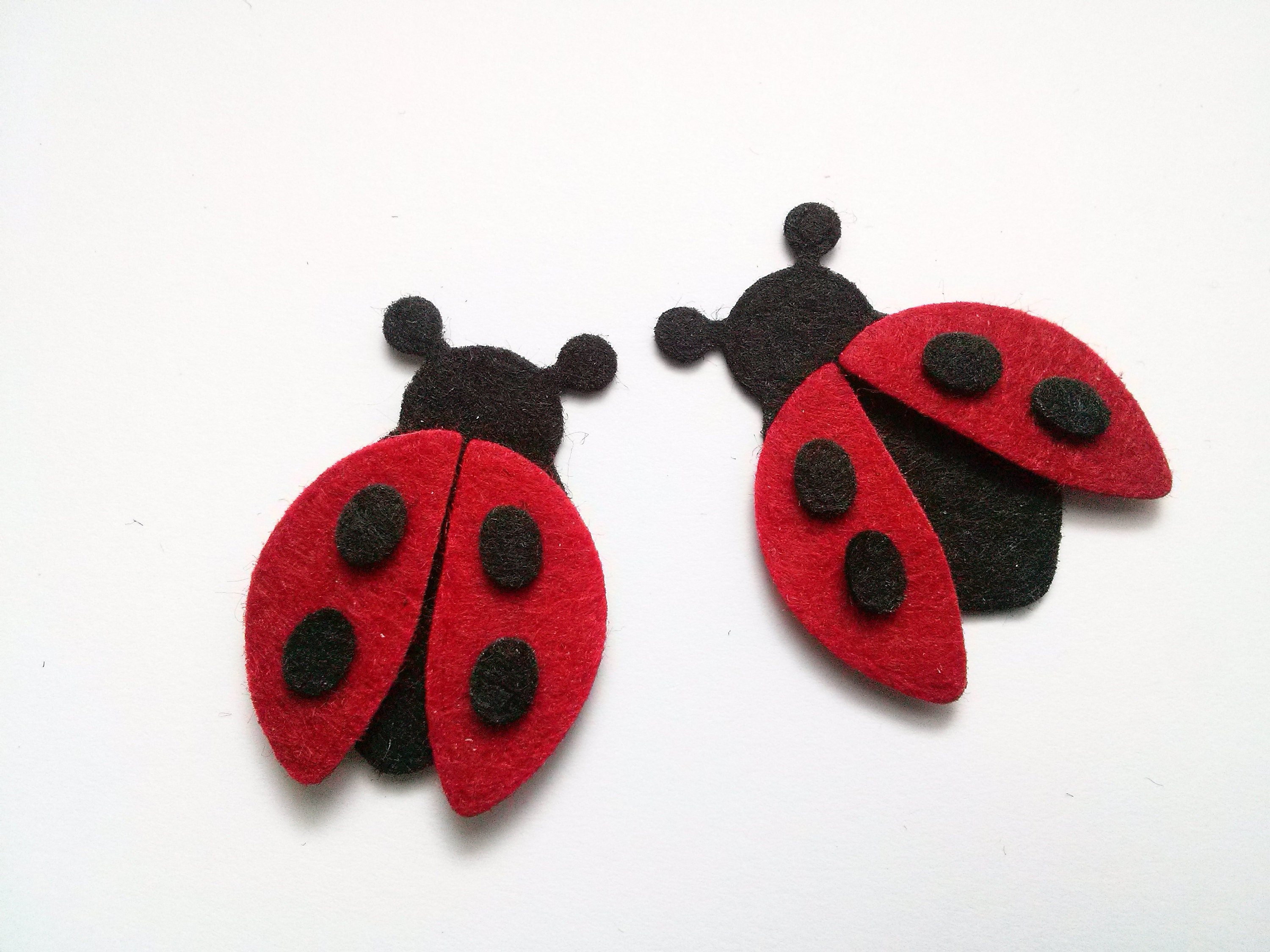 Ladybug Felt Pattern