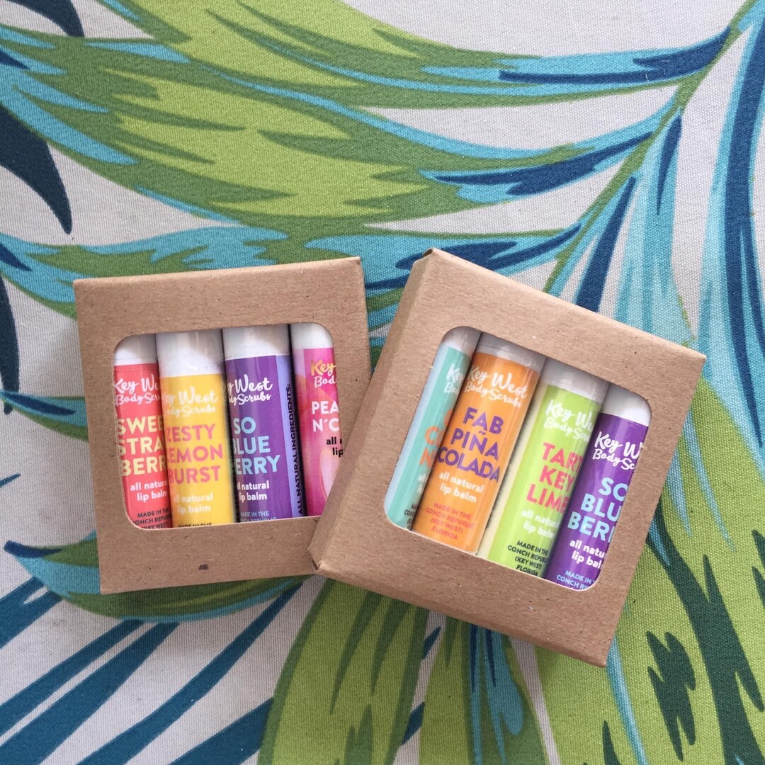 Collection of All Natural Lip Balms - Etsy