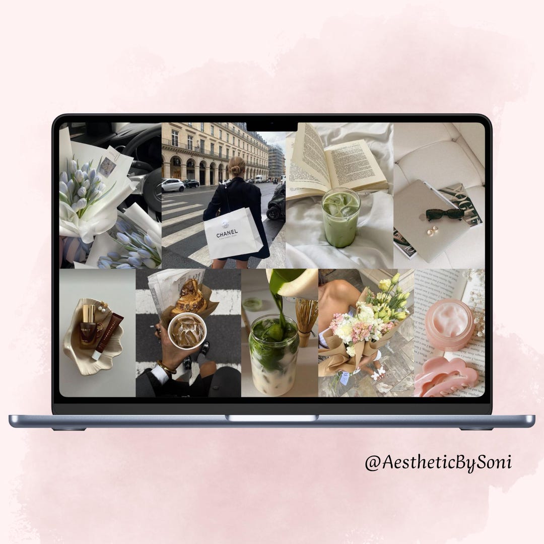 Aesthetic Laptop Wallpaper. Instant Download. Macbook, Windows... - Etsy