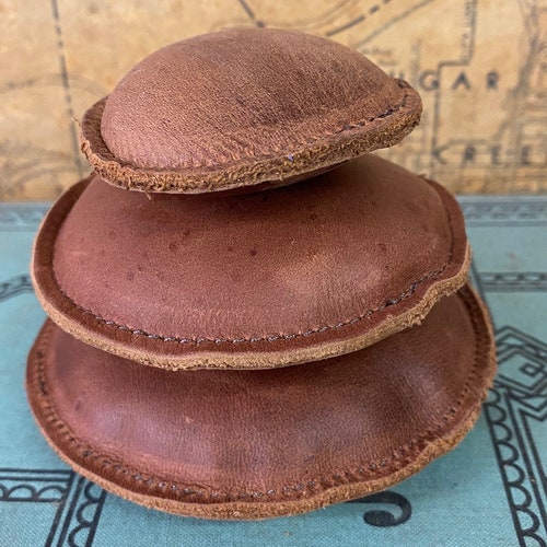 Rectangular map Paperweight Handmade From Surplus Leather - Etsy