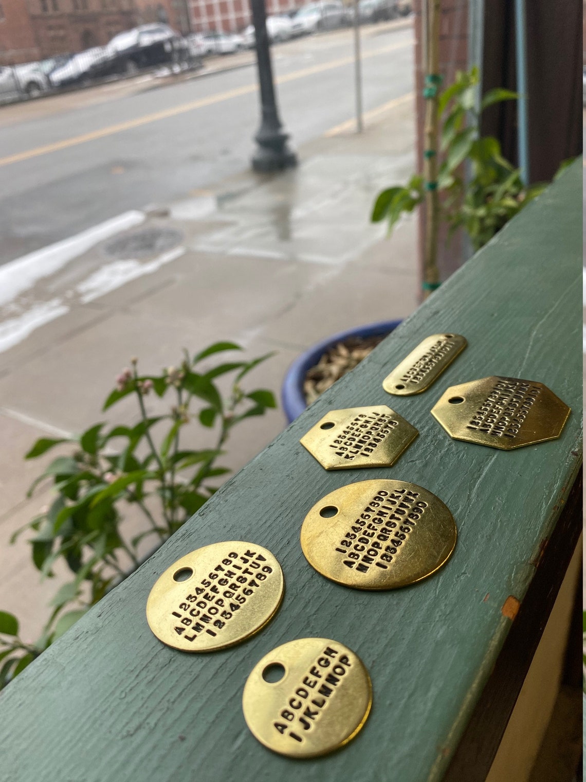 Personalized Brass Tags read Full Description Before - Etsy