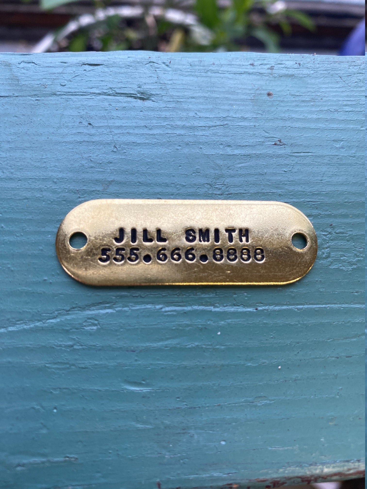 Personalized Brass Tags read Full Description Before - Etsy