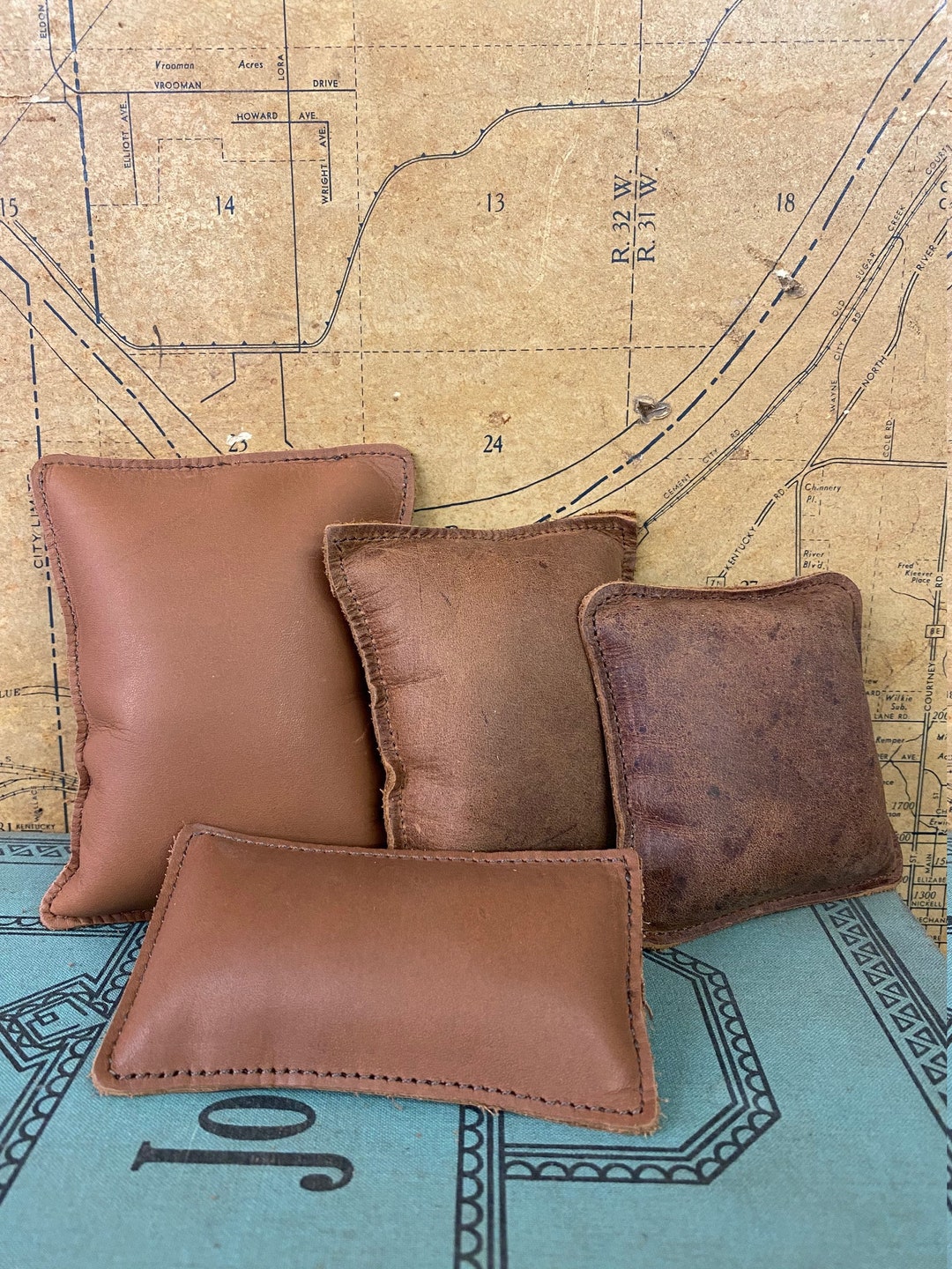 Rectangular (map) Paperweight Handmade From Surplus Leather - Etsy