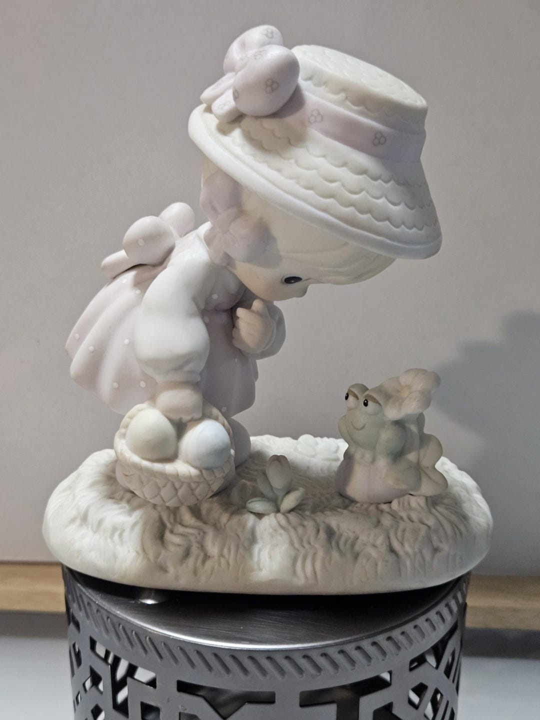 Precious Moments #521906 1990 Hoppy Easter Friend 4.75" H - Etsy