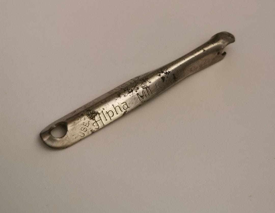 Can Opener 1955 “use Alpha Milk” Condensed Milk Can Opener, Newell ...