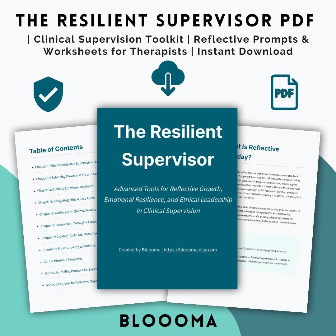 The Resilient Supervisor PDF | Clinical Supervision Toolkit ...